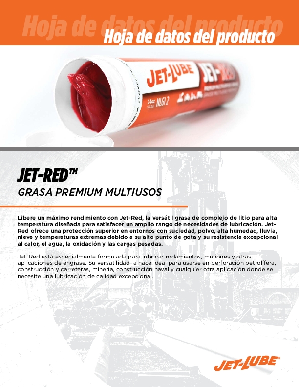 Jet-Lube Product & Industry Application Brochures
